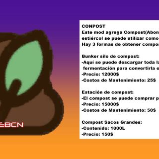 Compost ESPANOL V1.1 FS22 Mod | Farming Simulator 22 Mod