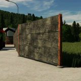 Concrete Wall Prefab v1.0 FS22 Mod | Farming Simulator 22 Mod