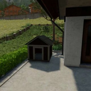 Dog House Prefab (Prefab) v1.0 FS22 Mod | Farming Simulator 22 Mod