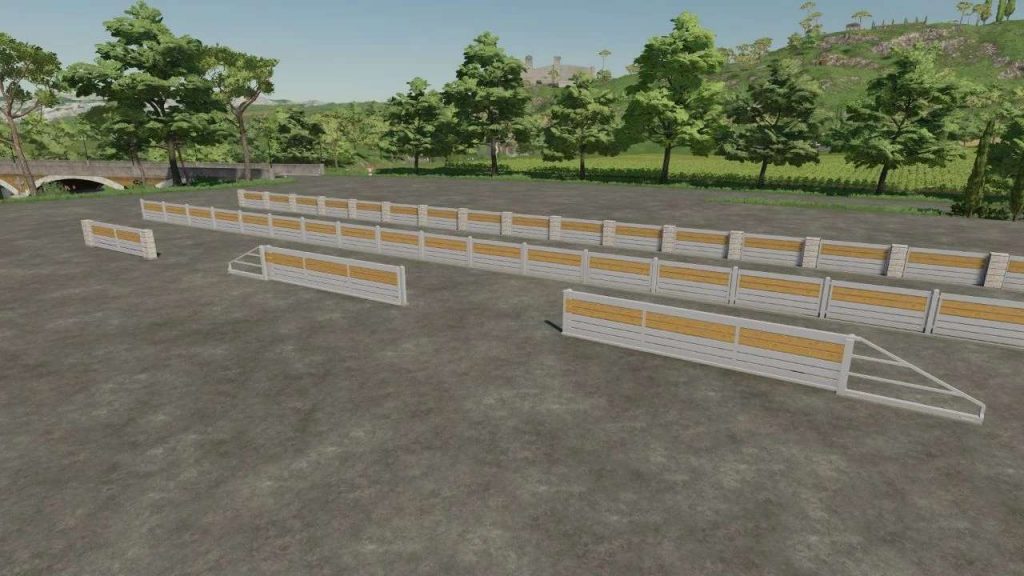 Fences and Gates v1.0 FS22 Mod | Farming Simulator 22 Mod