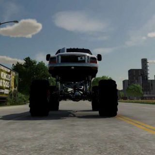 Ford Monster Truck v2.0 FS22 Mod | Farming Simulator 22 Mod