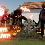 Halloween decoration v1.0 FS22 Mod | Farming Simulator 22 Mod