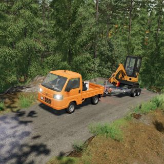 Honda Acty AWD v1.0 FS22 Mod | Farming Simulator 22 Mod
