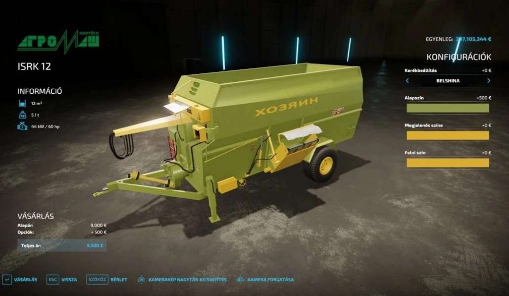IRSK 12 V1.0 FS22 Mod | Farming Simulator 22 Mod