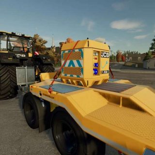 JCB E-tech Powerpack v1.0 FS22 Mod | Farming Simulator 22 Mod
