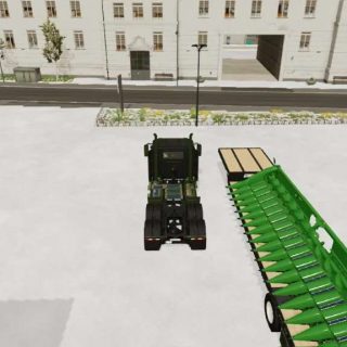 John Deere 618C 40 meters v1.0 FS22 Mod | Farming Simulator 22 Mod