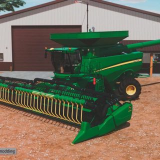 John Deere S600 + FD600 Series v1.0 FS22 Mod | Farming Simulator 22 Mod