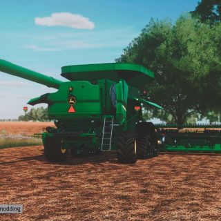 John Deere S600 + FD600 Series v1.0 FS22 Mod | Farming Simulator 22 Mod