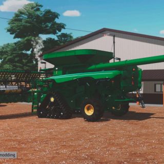 John Deere S600 + FD600 Series v1.0 FS22 Mod | Farming Simulator 22 Mod