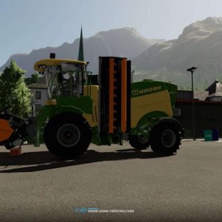 Krone Big M Mulcher v1.0 FS22 Mod | Farming Simulator 22 Mod