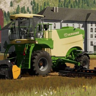 Krone Big M Mulcher v1.0 FS22 Mod | Farming Simulator 22 Mod