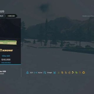 Krone XDisc 620 v1.0 FS22 Mod | Farming Simulator 22 Mod