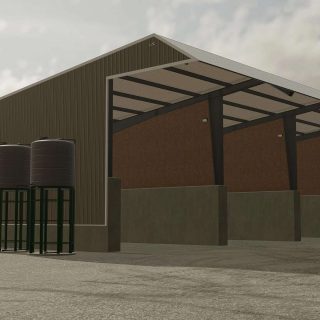 LAC BTO Commodity Sheds Pack v1.0 FS22 Mod | Farming Simulator 22 Mod