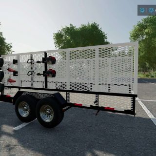 Lawn trailer v1.0 FS22 Mod | Farming Simulator 22 Mod