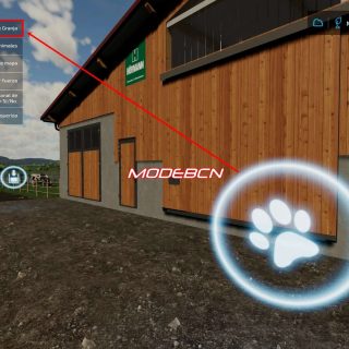 Move Husbandry Animals ESPANOL V1.0 FS22 Mod | Farming Simulator 22 Mod