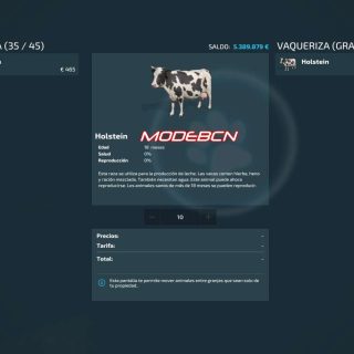 Move Husbandry Animals ESPANOL V1.0 FS22 Mod | Farming Simulator 22 Mod