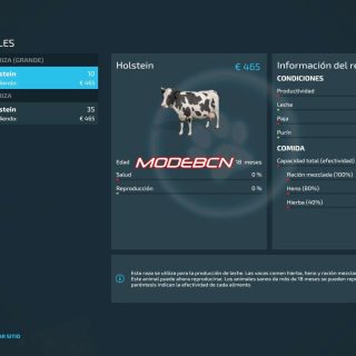 Move Husbandry Animals ESPANOL V1.0 FS22 Mod | Farming Simulator 22 Mod