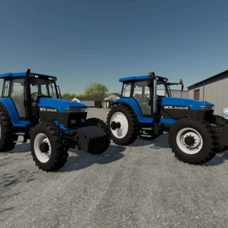 New Holland 70 Series v1.1.0.1 FS22 Mod | Farming Simulator 22 Mod