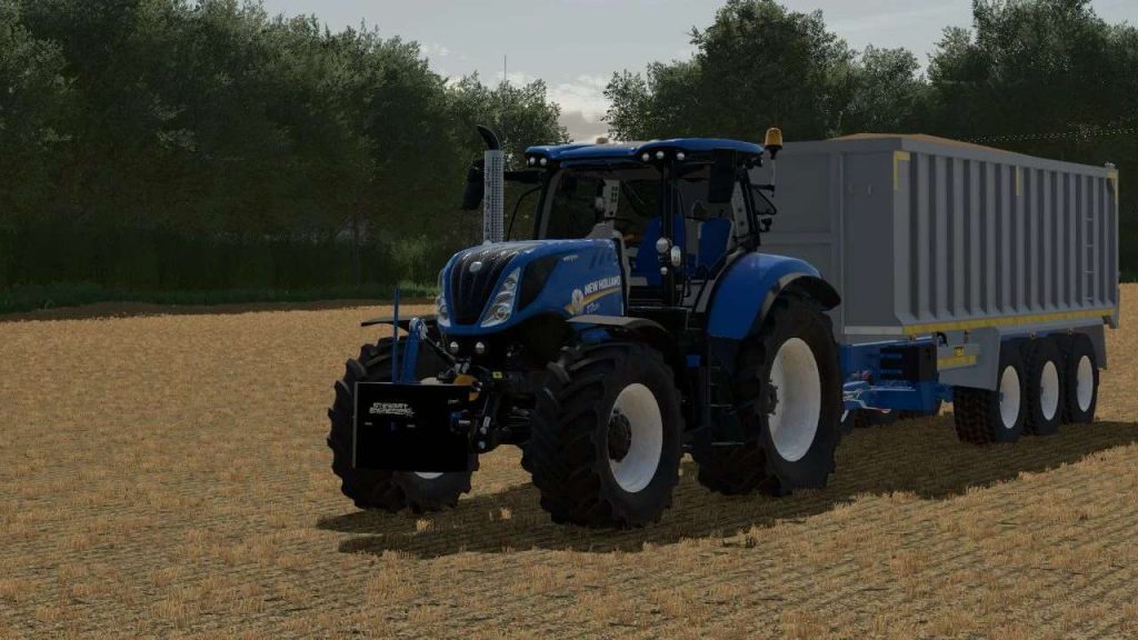 New Holland T7.225 v1.0 FS22 Mod | Farming Simulator 22 Mod