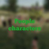People characters v1.0 FS22 Mod | Farming Simulator 22 Mod