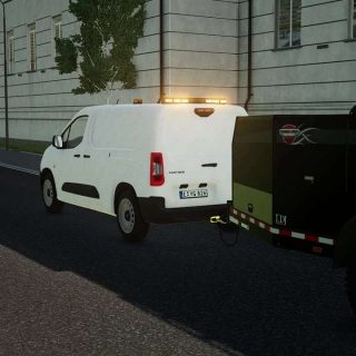 Peugeot Partner III v1.0 FS22 Mod | Farming Simulator 22 Mod