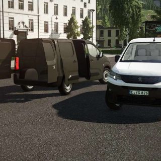 Peugeot Partner III v1.0 FS22 Mod | Farming Simulator 22 Mod