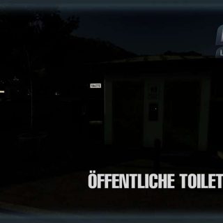 Public Toilets v1.1 FS22 Mod | Farming Simulator 22 Mod