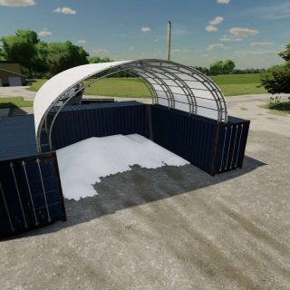 Salt Storage v1.0 FS22 Mod | Farming Simulator 22 Mod
