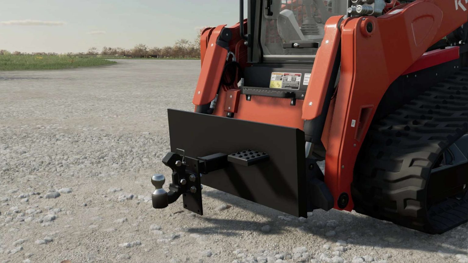Skid Steer Hitch Adapter v1.0 FS22 Mod | Farming Simulator 22 Mod