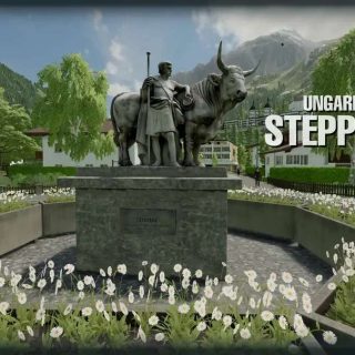 Steppe Cattle (Bull Gate) v1.0 FS22 Mod | Farming Simulator 22 Mod