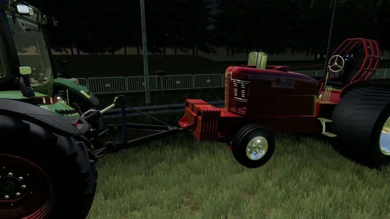 Tow Bar v1.0 FS22 Mod | Farming Simulator 22 Mod