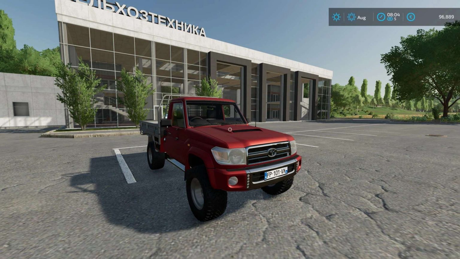 Toyota Landcruiser v1.0 FS22 Mod | Farming Simulator 22 Mod