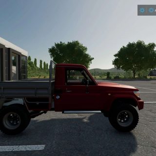 Toyota Landcruiser v1.0 FS22 Mod | Farming Simulator 22 Mod