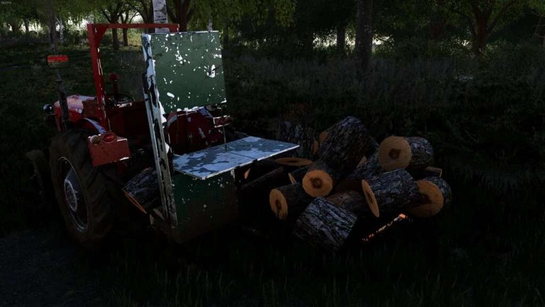 Tractor Saw v1.0 FS22 Mod | Farming Simulator 22 Mod