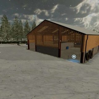 UK Sheep Barn v1.0 FS22 Mod | Farming Simulator 22 Mod