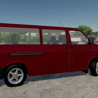 Volkswagen transporter v1.0 FS22 Mod | Farming Simulator 22 Mod