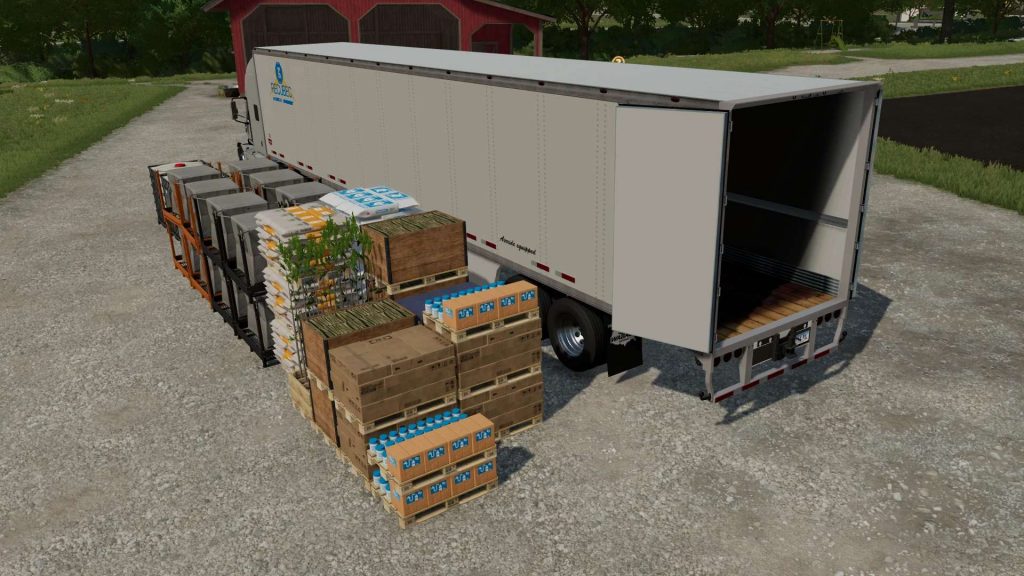 Wabash 53ft Dry Van v1.0.0.1 FS22 Mod | Farming Simulator 22 Mod
