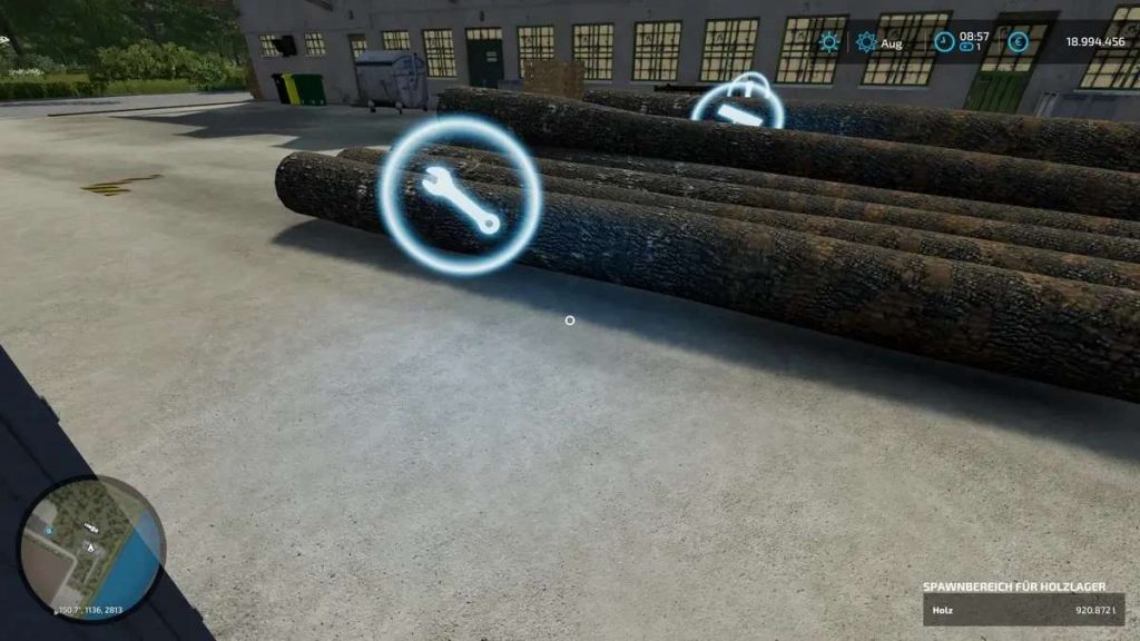 Wood Storage Modular v1.0 FS22 Mod | Farming Simulator 22 Mod