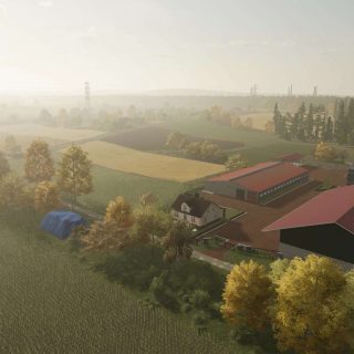 Wrzosy Map v1.0 FS22 Mod | Farming Simulator 22 Mod