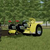 Yellow Thunder Pulling Tractor v1.0 FS22 Mod | Farming Simulator 22 Mod