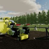 Yellow Thunder Pulling Tractor v1.0 FS22 Mod | Farming Simulator 22 Mod