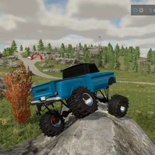 1966 Chevy K10 Edit v1.0.2 FS22 Mod | Farming Simulator 22 Mod