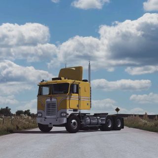 1970 Kenworth K100 V1.0 FS22 Mod | Farming Simulator 22 Mod