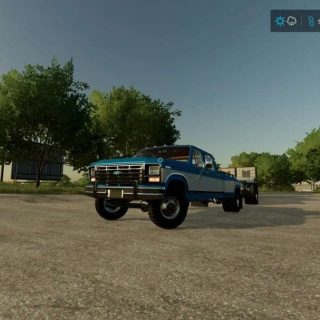 1986 Ford F350 6.9 (Non coldstart) v1.0 FS22 Mod | Farming Simulator 22 Mod