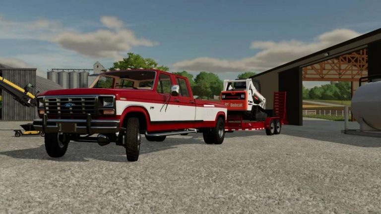 1986 Ford F350 Cold Start (Edited) v1.0 FS22 Mod | Farming Simulator 22 Mod