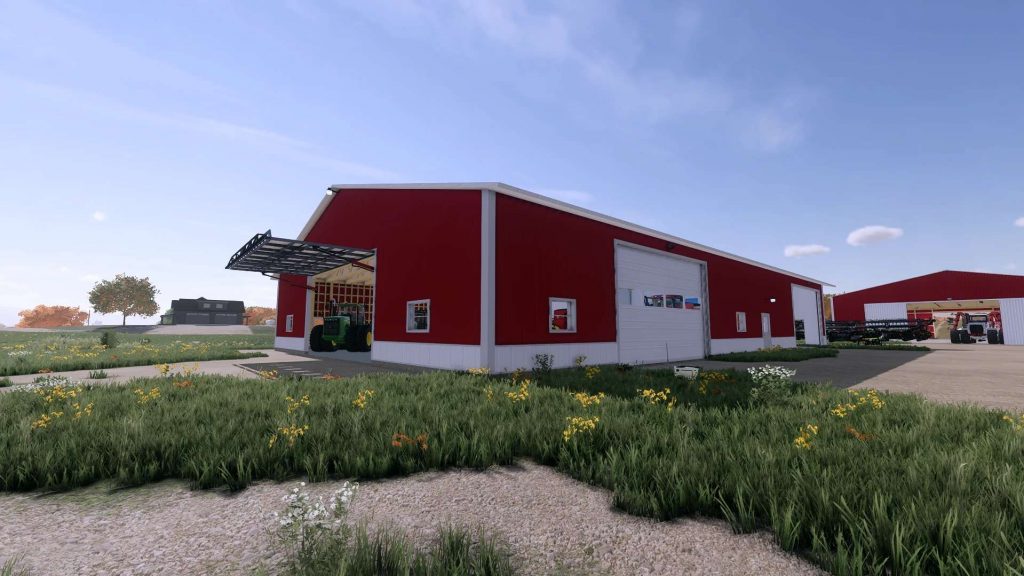 56x96 Machine shop pack v1.0 FS22 Mod | Farming Simulator 22 Mod