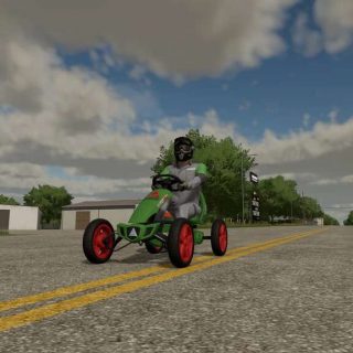 AGCO Go-Kart v1.0 FS22 Mod | Farming Simulator 22 Mod