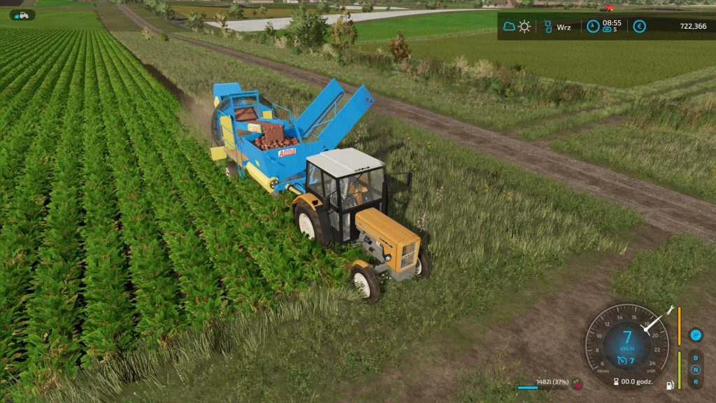 Anna z 644 potatoes, carrots, parsnips and red beet v1.0 FS22 Mod ...