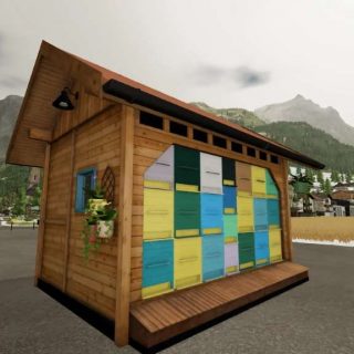 Bee Hive v1.1 FS22 Mod | Farming Simulator 22 Mod