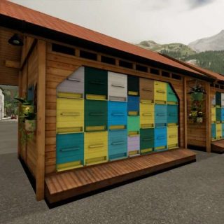 BEE HIVE v1.3 FS22 Mod | Farming Simulator 22 Mod